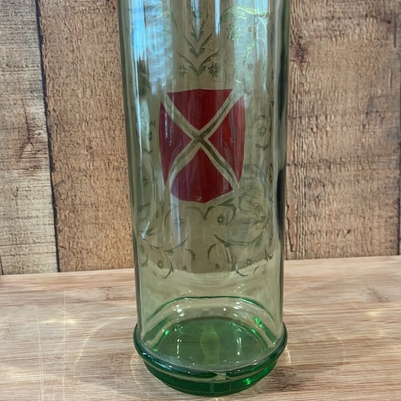 Dining | Vintage Green Glass Old Fitzgerald Whisky Decanter Bottle ...